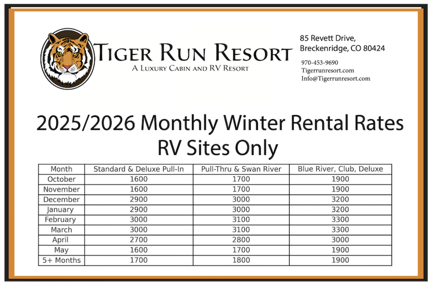 Long-Term Winter Rentals | Tiger Run Resort | Breckenridge, CO | Tiger ...
